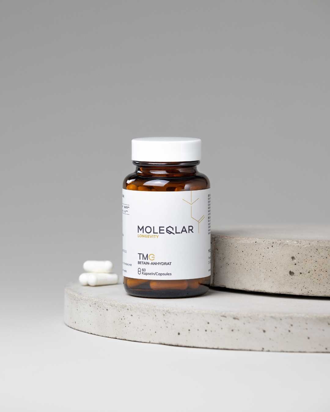 Betain Kapseln kaufen - Zertifiziertes Trimethylglycin, TMG – MOLEQLAR